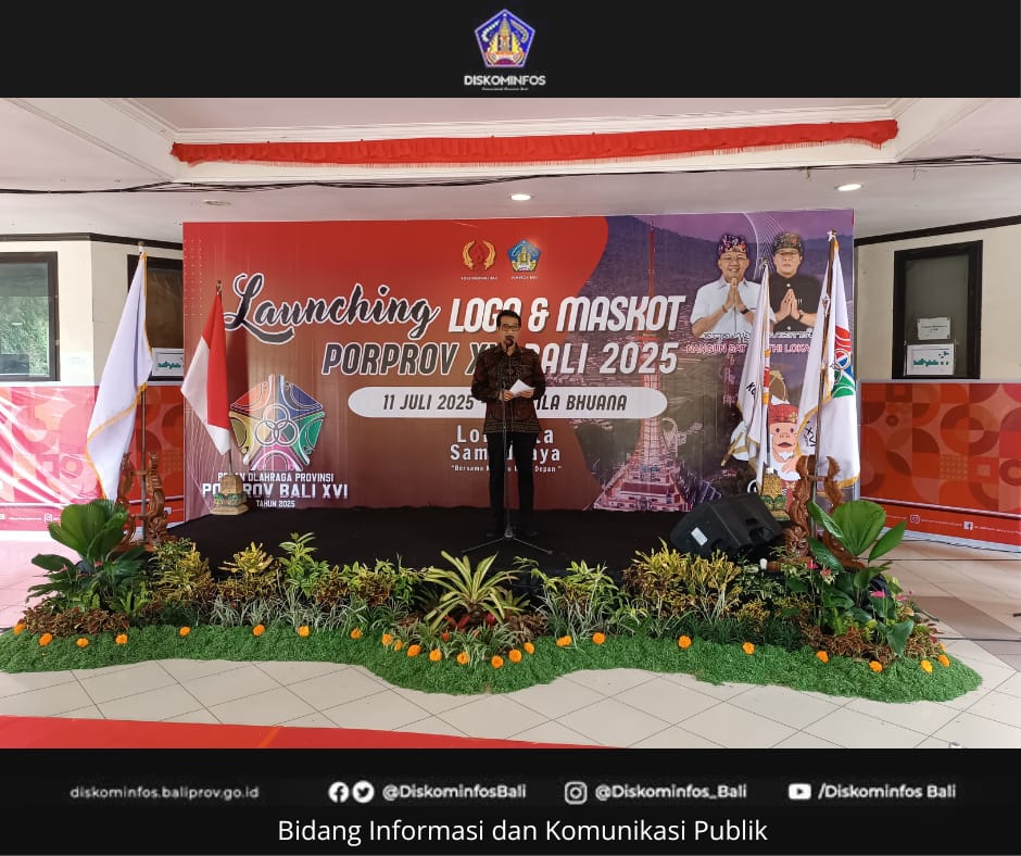 Diskominfos Bali Dukung Launching Logo dan Maskot Porprov XVI/2025 ...